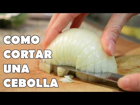 Cómo cortar una cebolla – video - Guía completa【Actualizado en 2025