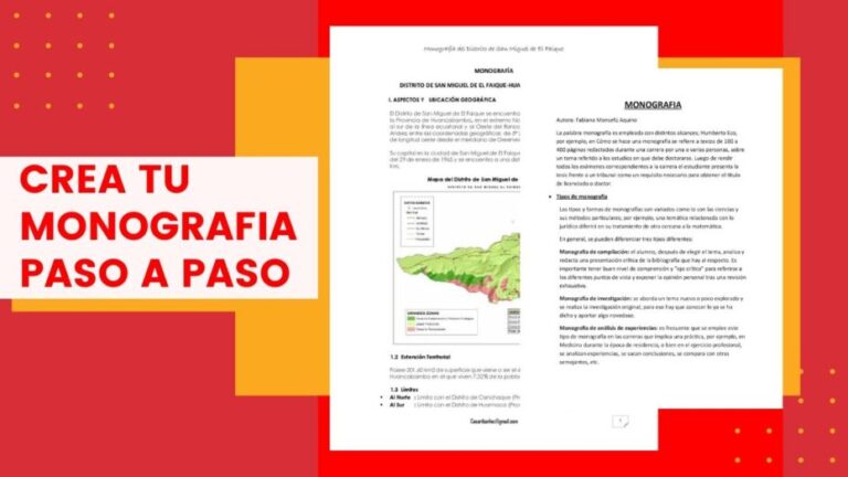 Cómo escribir una monografía - Guía completa【Actualizado en 2026